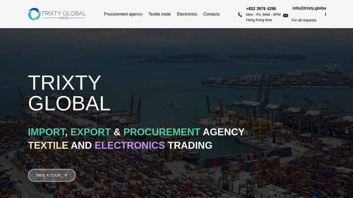 TRIXTY GLOBAL LIMITED - oil trading, import and export procurement ...